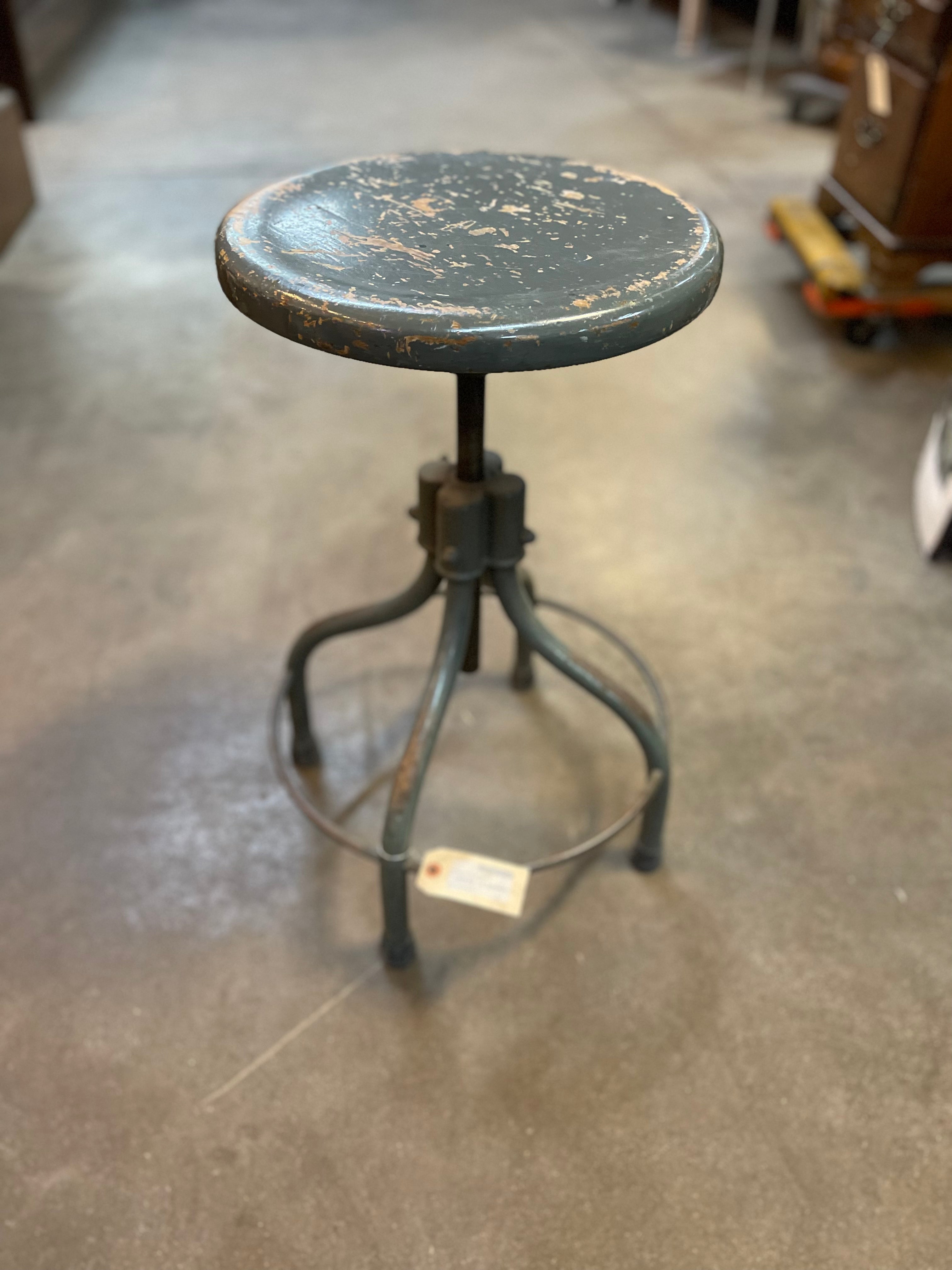 Vintage industrial stools store